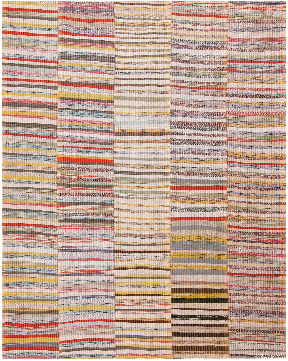 Nazmiyal Collection Colourful Room Size Modern Turkish Rag Rug ...