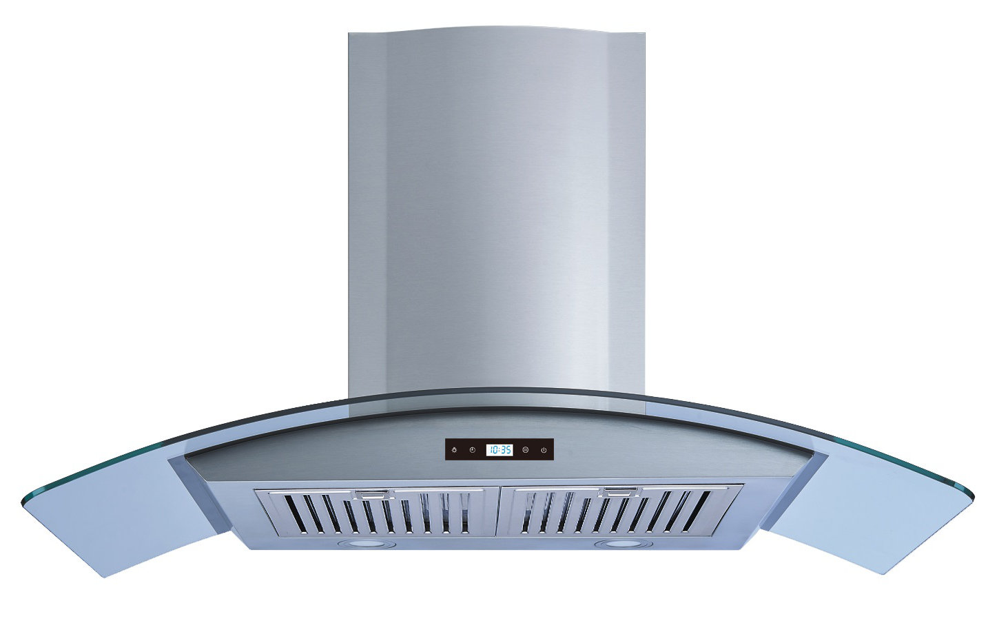Winflo 30" 600 CFM Convertible Wall Mount Range Hood in Stainless Steel ...