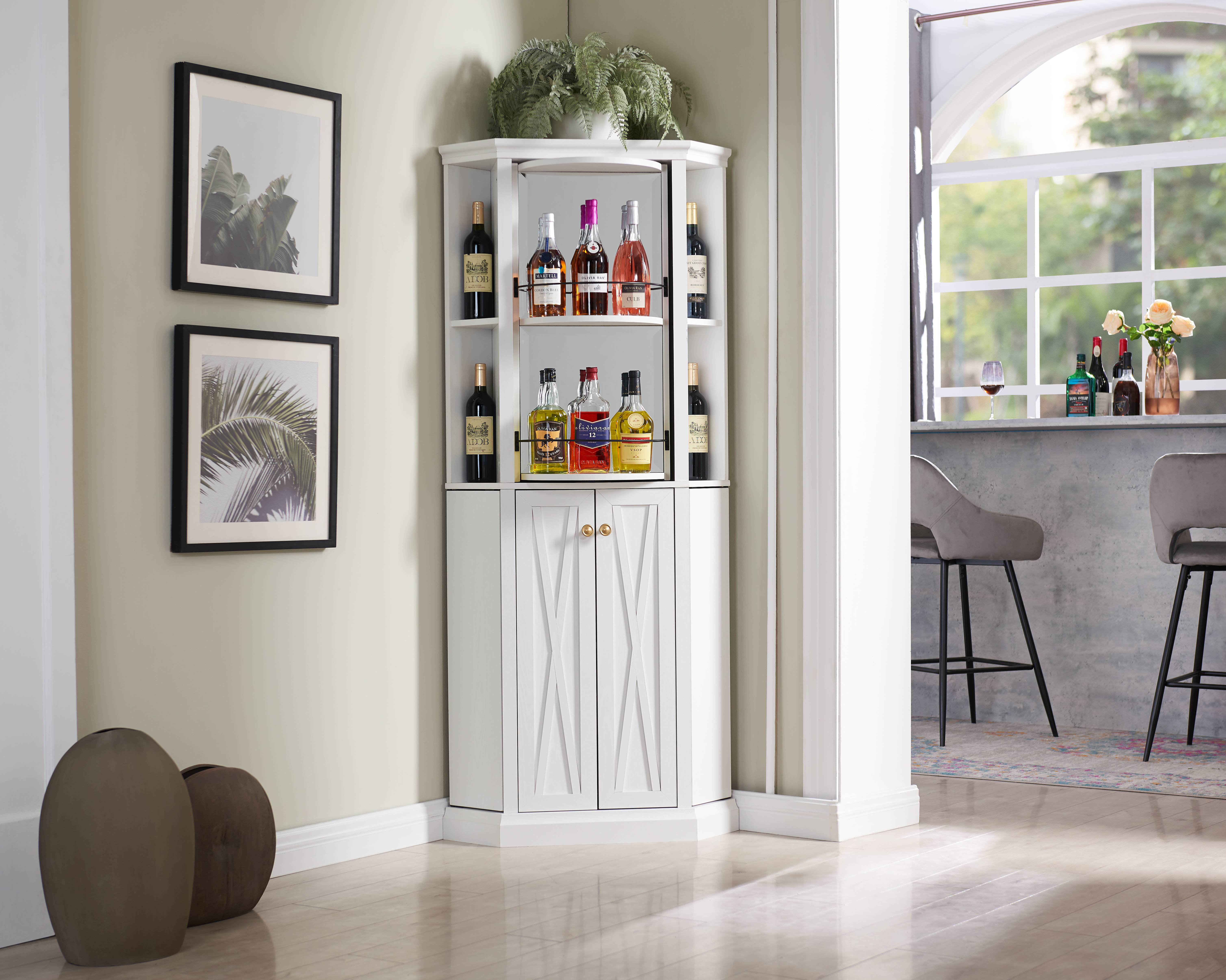 Laurel Foundry Modern Farmhouse® Ian Home Source Home Corner Bar ...