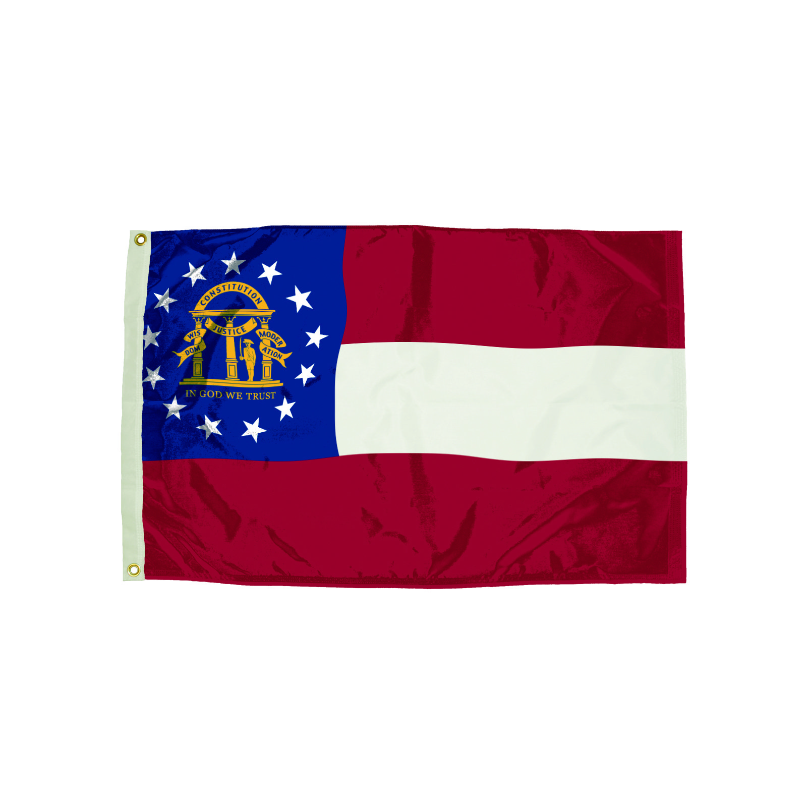 Arlmont & Co. Georgia Nylon 3 x 5 ft. House Flag with Heading ...