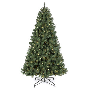 xinpianzha11 72'' H Extra Full Green Fir Flocked/Frosted Christmas Tree ...