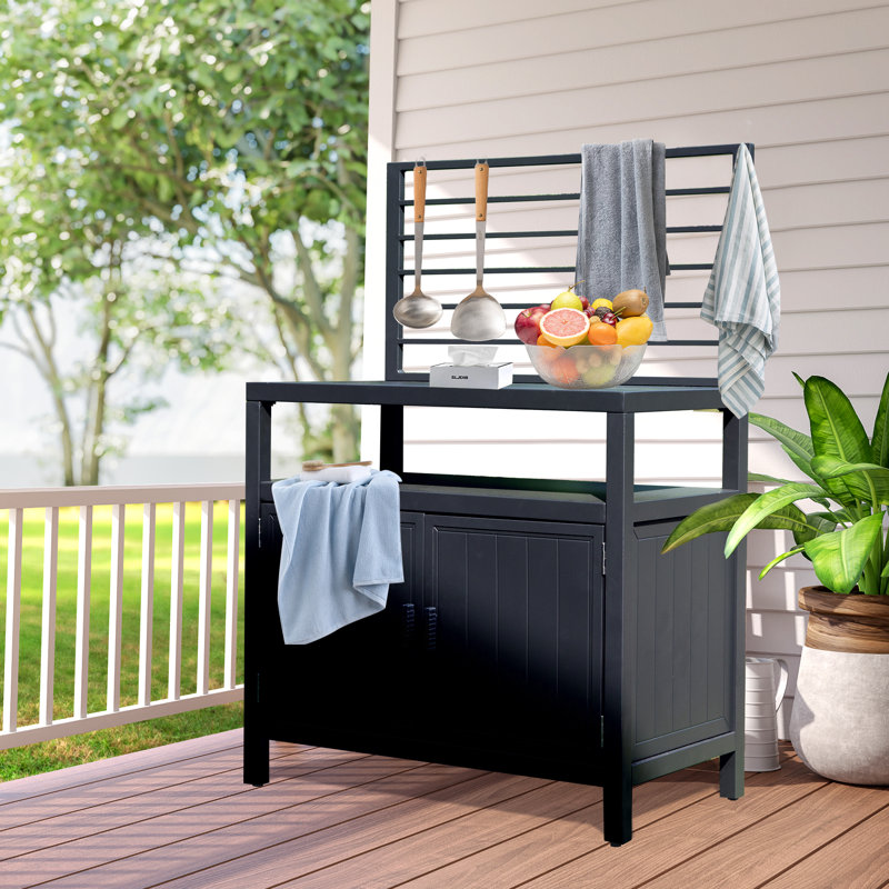 domi outdoor living Domi Louvered 37.48'' Modular Outdoor Kitchen | Wayfair