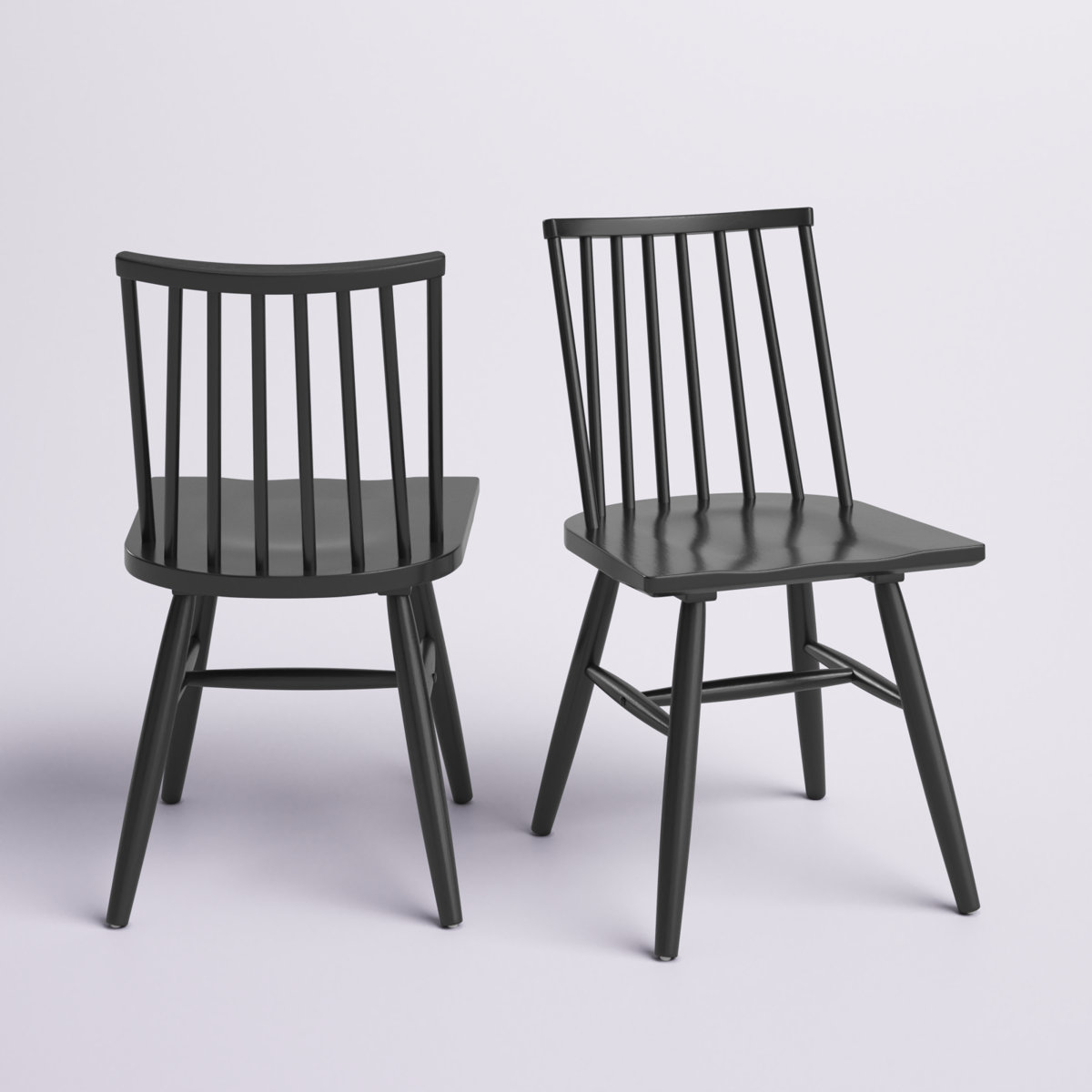 Laurel Foundry Modern Farmhouse® Bim Solid Wood Spindle Back Dining ...