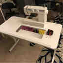 Arrow Sewing Gidget Sewing Table with Manual Machine Lift by Arrow ...