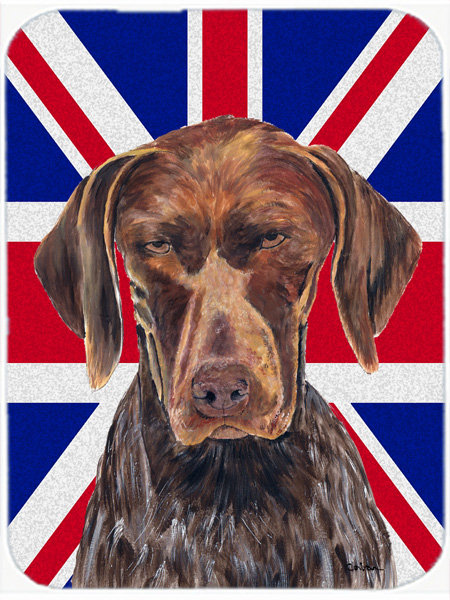 Caroline's Treasures Union Jack German Shorthaired Pointer with English ...
