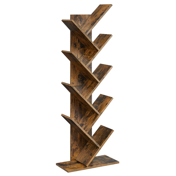 Red Barrel Studio® Trivette Geometric Bookcase & Reviews | Wayfair
