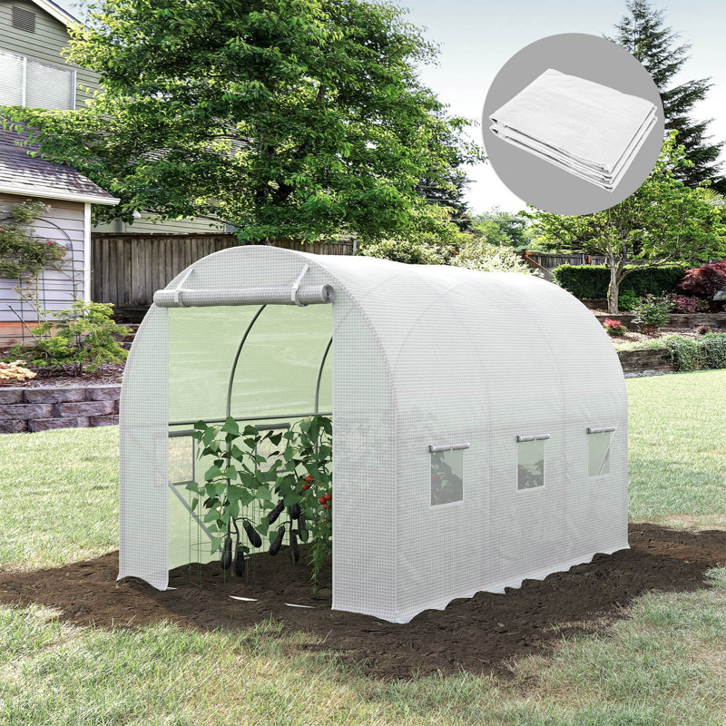 HomeViewto Plastic Greenhouse Cover Replacement,Heavy Duty Waterproof ...