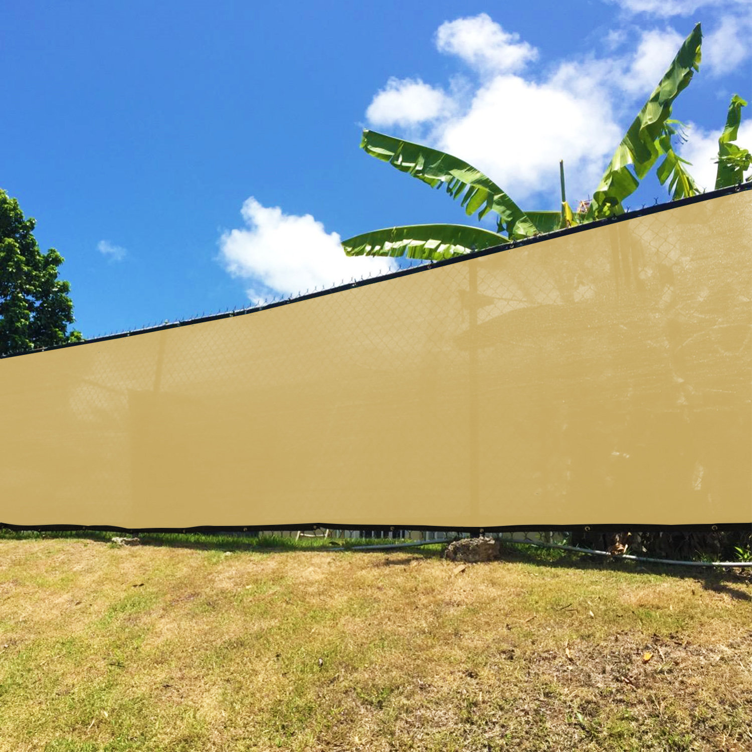 Artpuch Atrpuch Heavy Duty PLUS Fence Privacy Screen Cover Windscreen ...