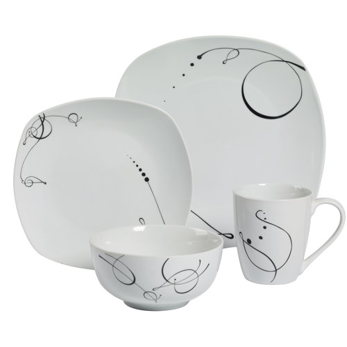 Tabletops Gallery 16 piece Dinnerware Set Pescara & Reviews | Wayfair