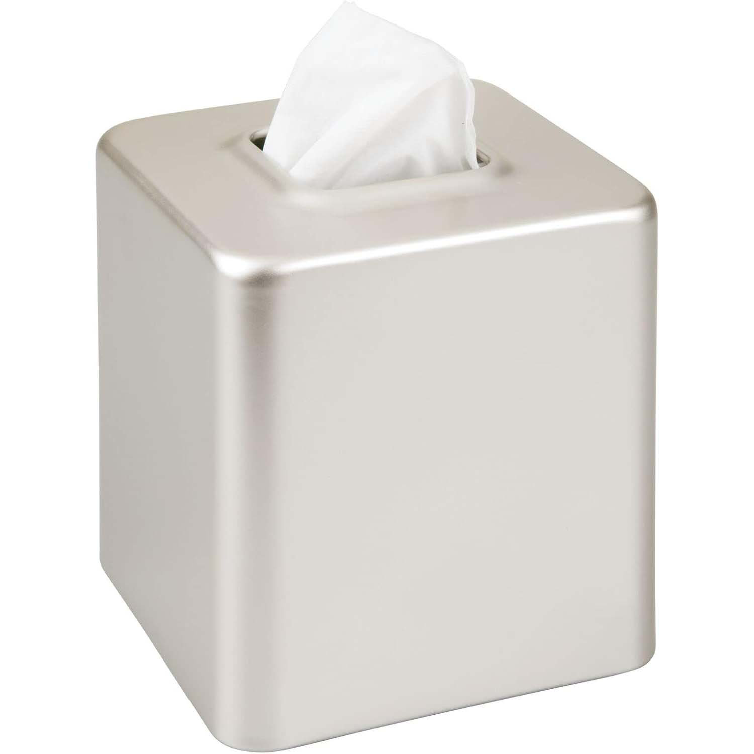 Orren Ellis Steel Square Tissue Box Cover, Modern Facial Tissue Holder ...