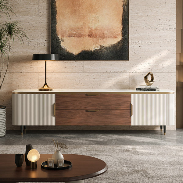Dainty Table TM797017847460DT&Size 86.61'' Media Console | Wayfair