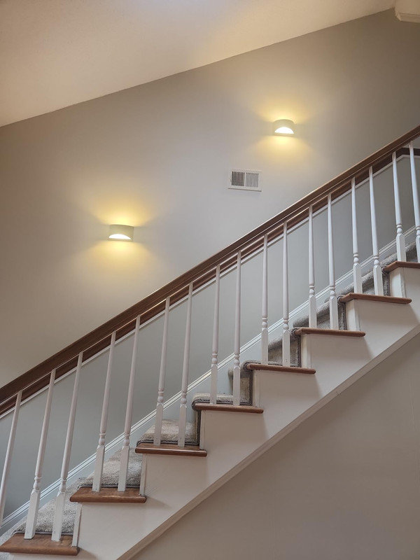 Latitude Run® LED Wall Sconce Hardwired Interior Wall Lights Set of 2 ...