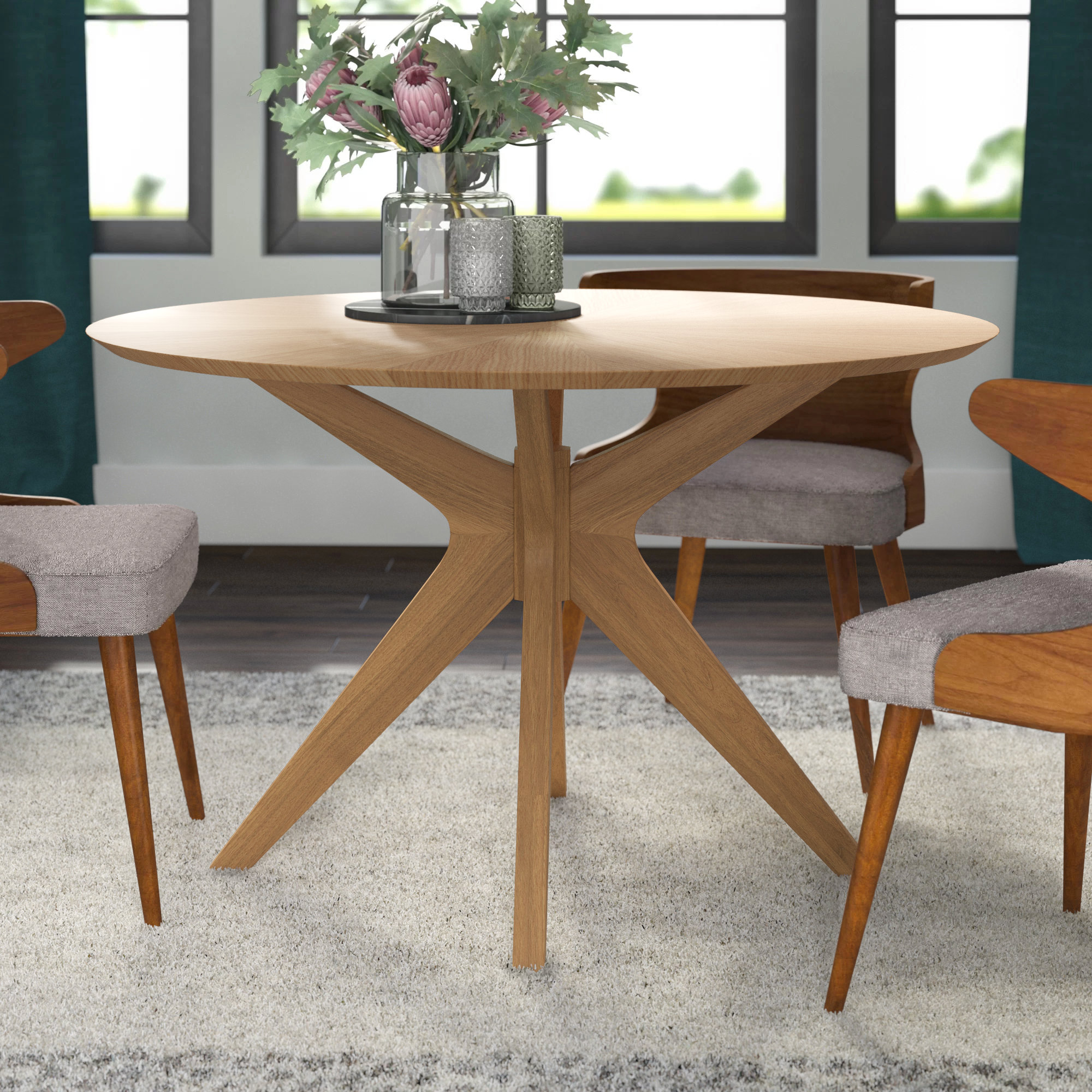 AllModern Fenway 47" Wood Dining Table & Reviews - Wayfair Canada