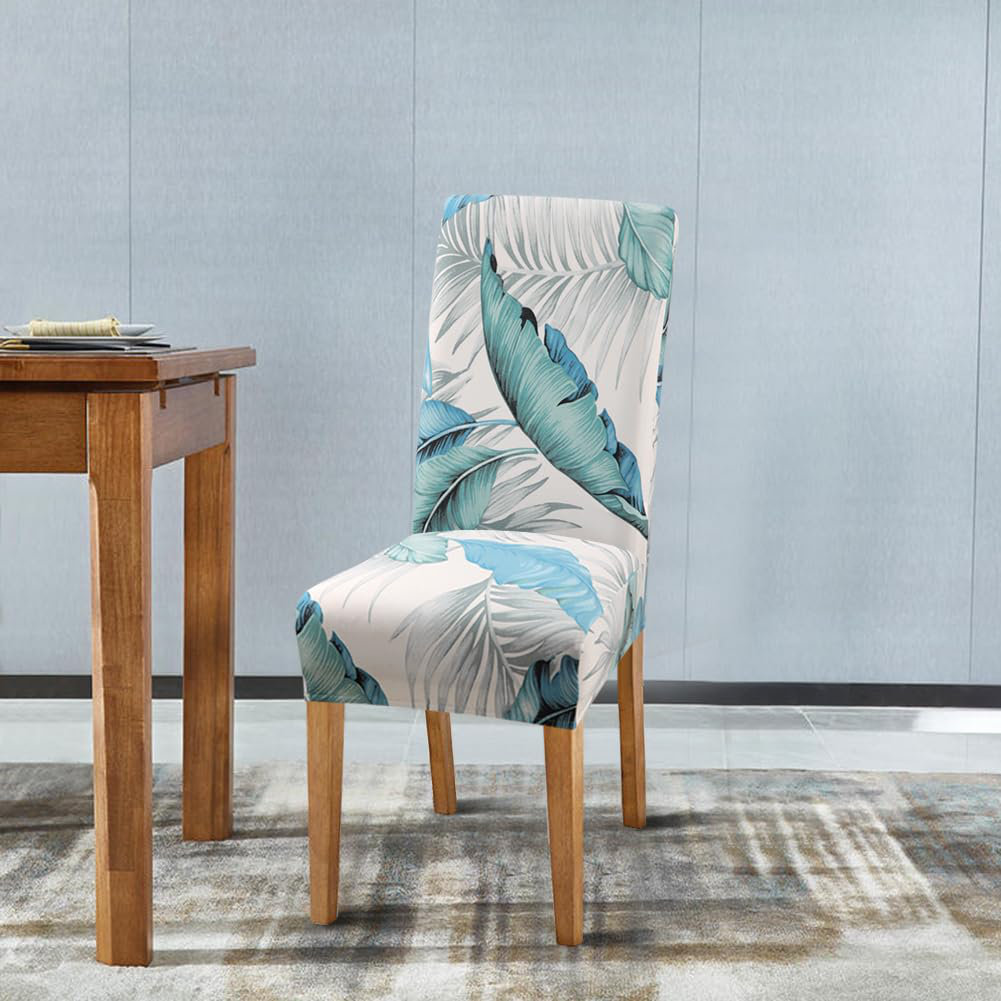 Bayou Breeze Chair Covers For Dining Room, Solid Stretch Dining Chair ...