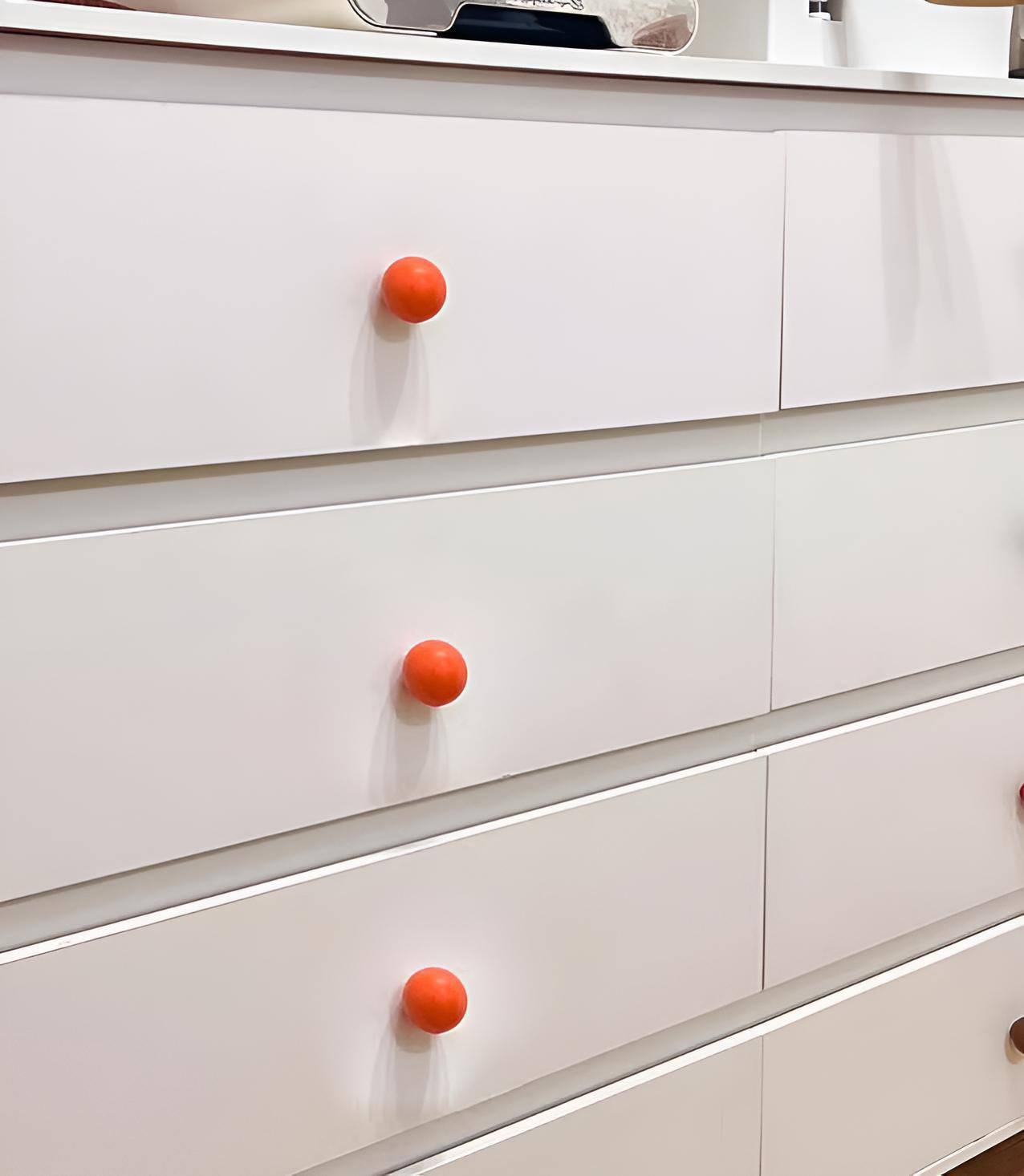 Infinitee Green Candy-Colored Ceramic Knobs, Single Hole Cabinet ...