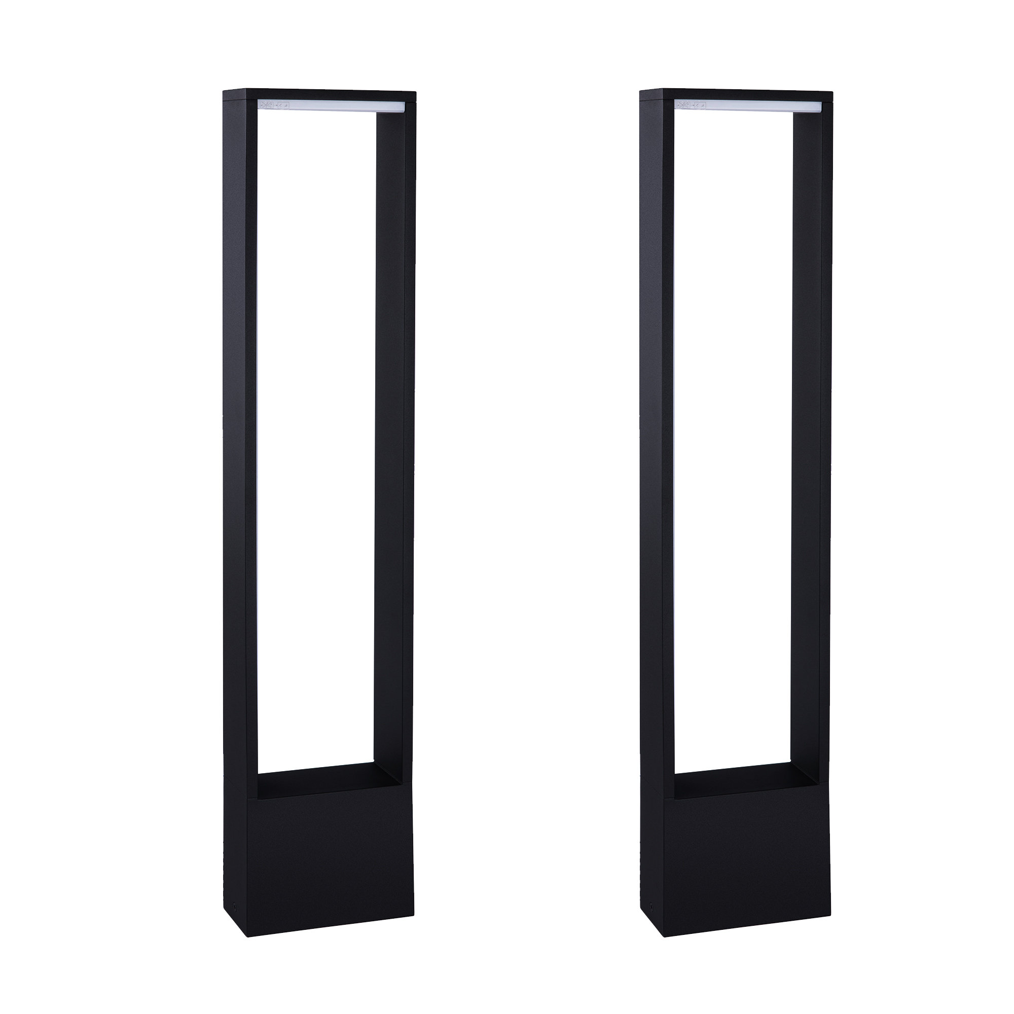 inowel 25-33 Inch Integrated LED Hardwired Aluminum Modern Pathway ...