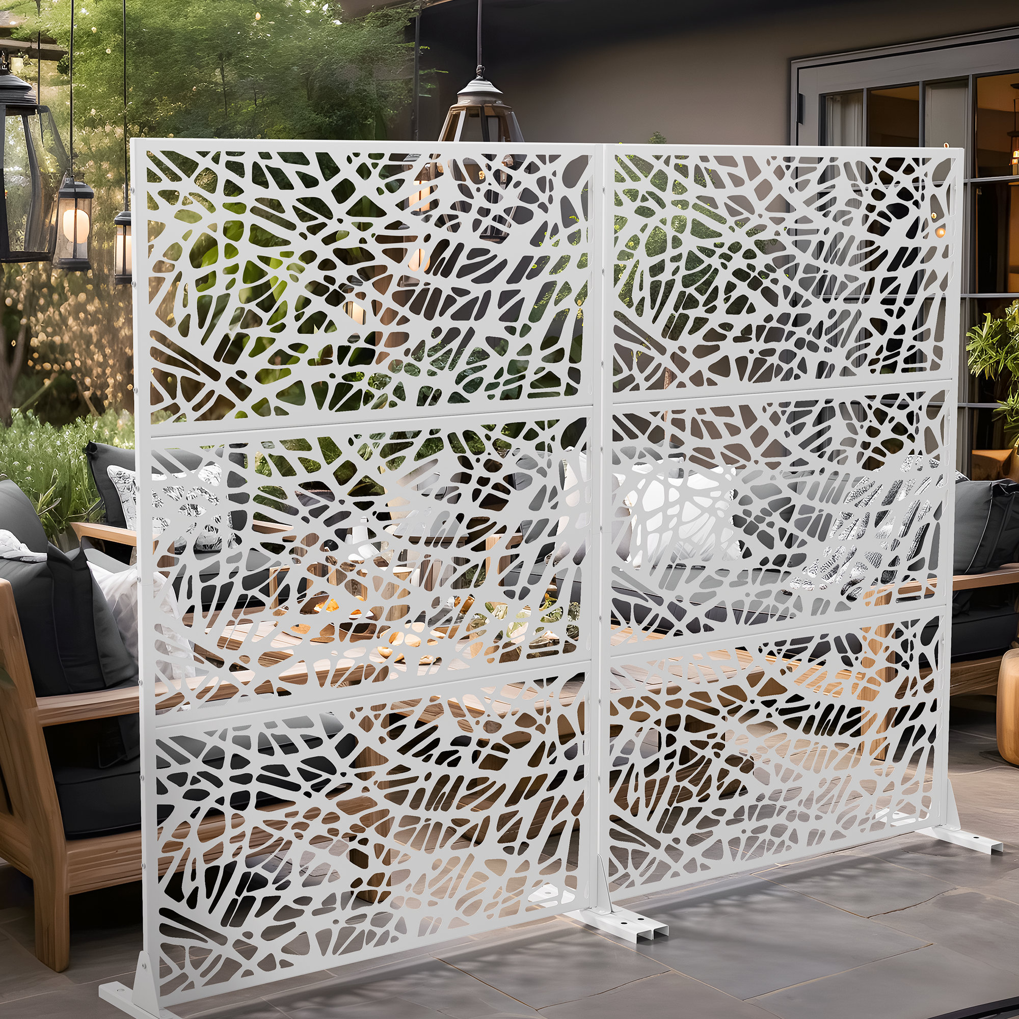 Veradek Screen Series Black Plastic Web Pattern Screen Set & Reviews ...