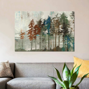 Trees Canvas Art You'll Love | Wayfair