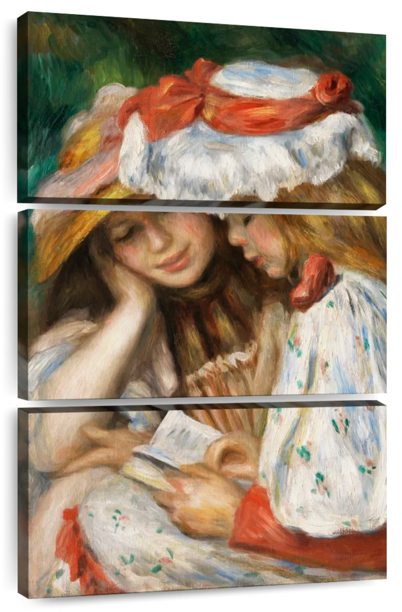 Lark Manor Leisha Two Girls Reading - Wayfair Canada