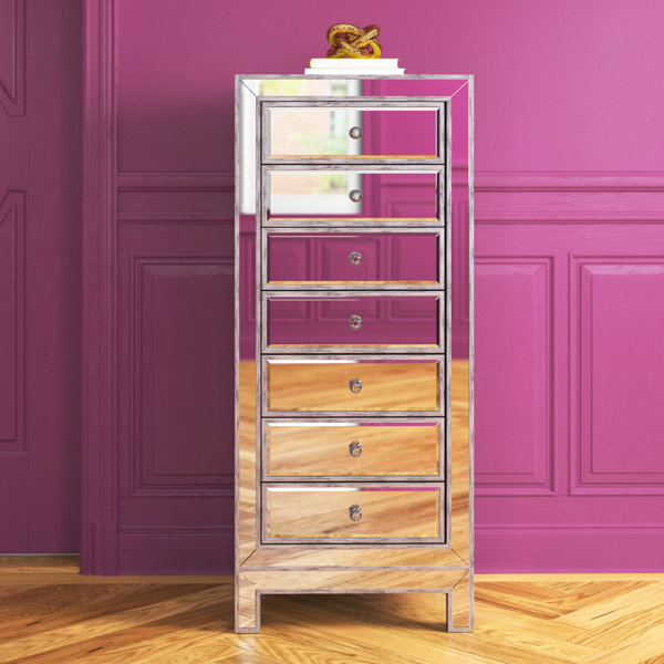 Willa Arlo Interiors Fairgrove 18'' W 7 - Drawer Dresser & Reviews ...