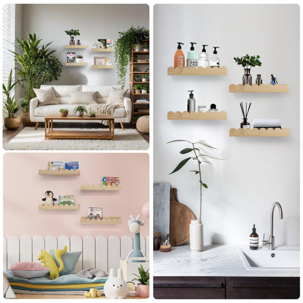 Isabelle & Max™ 16 Inch Shelves for Nursery,Wall Book Shelves, Nursery ...