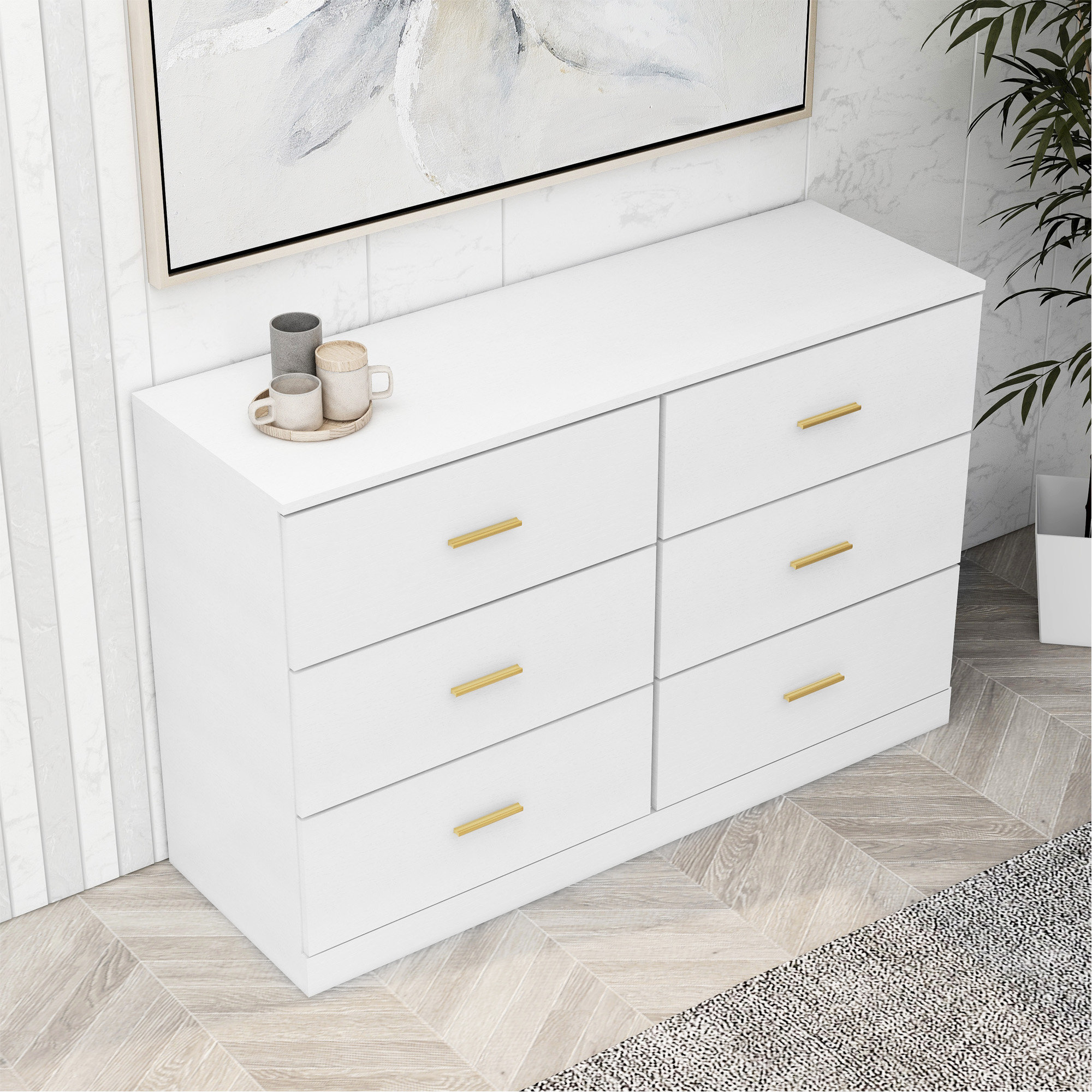 TYUNABRN Modern Bedroom Dresser With Ample Storage And Stylish Design ...