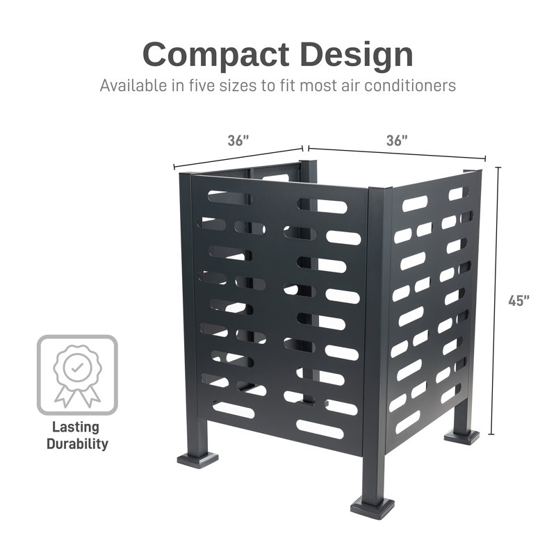 RTS Companies Premium Air Conditioner Screen, Graphite Color & Reviews ...
