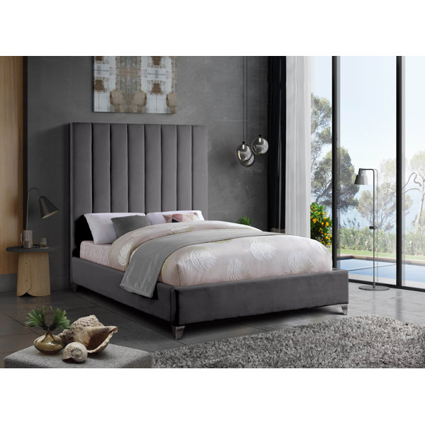 Willa Arlo Interiors Sibert Upholstered Platform Bed & Reviews | Wayfair