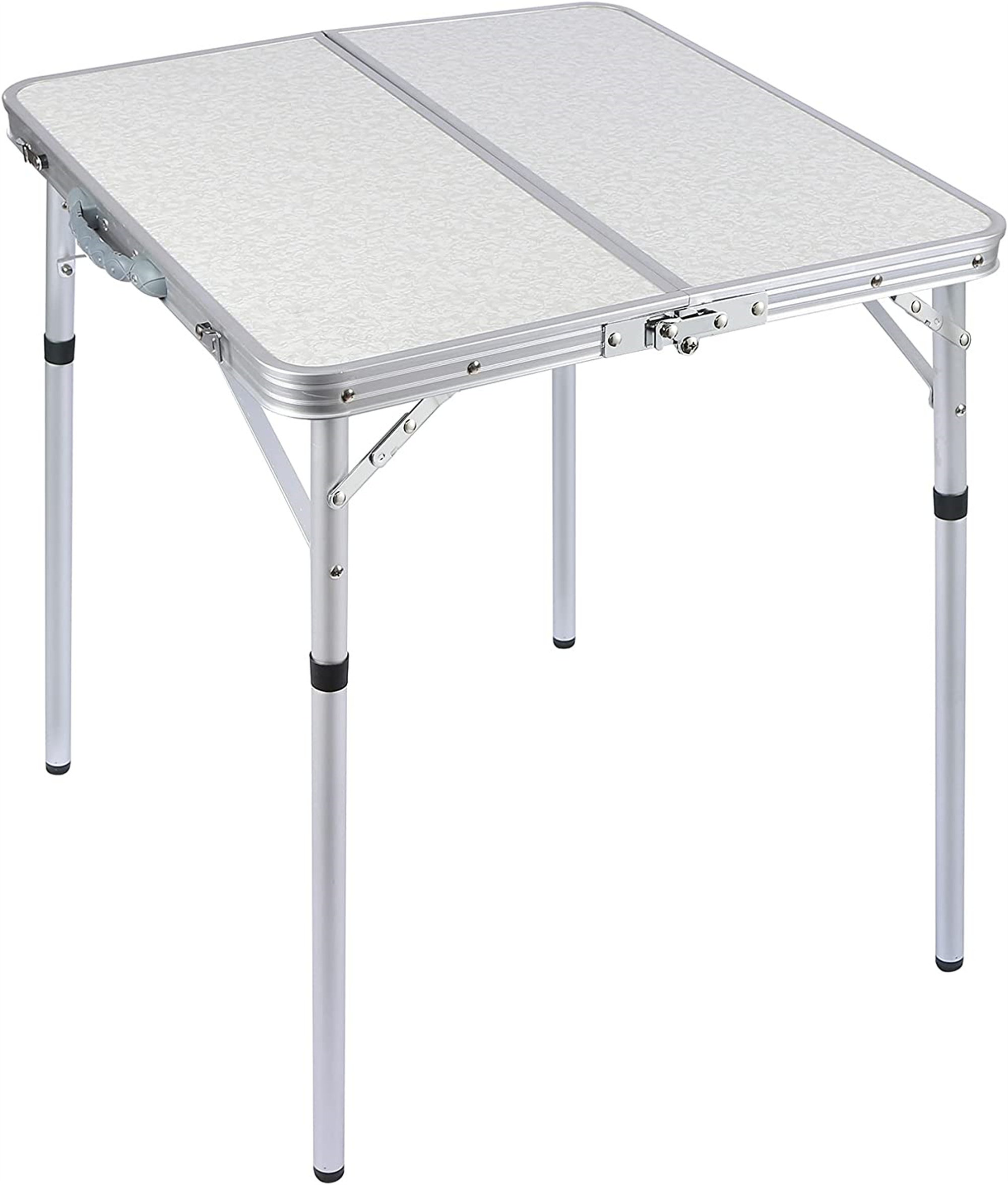 REDCAMP 36" Square Folding Card Table Fold In Half Lightweight Portable ...