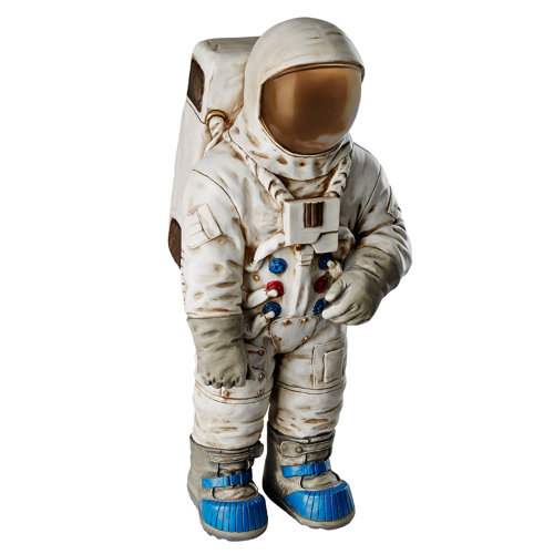 Design Toscano Moon Man Astronaut Statue & Reviews | Wayfair