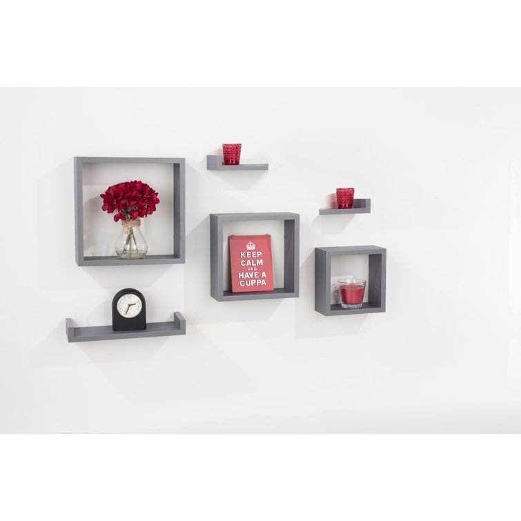 Core Products Hudson Shelf Kits, 6 Piece Wall Shelf Pack | Wayfair.co.uk