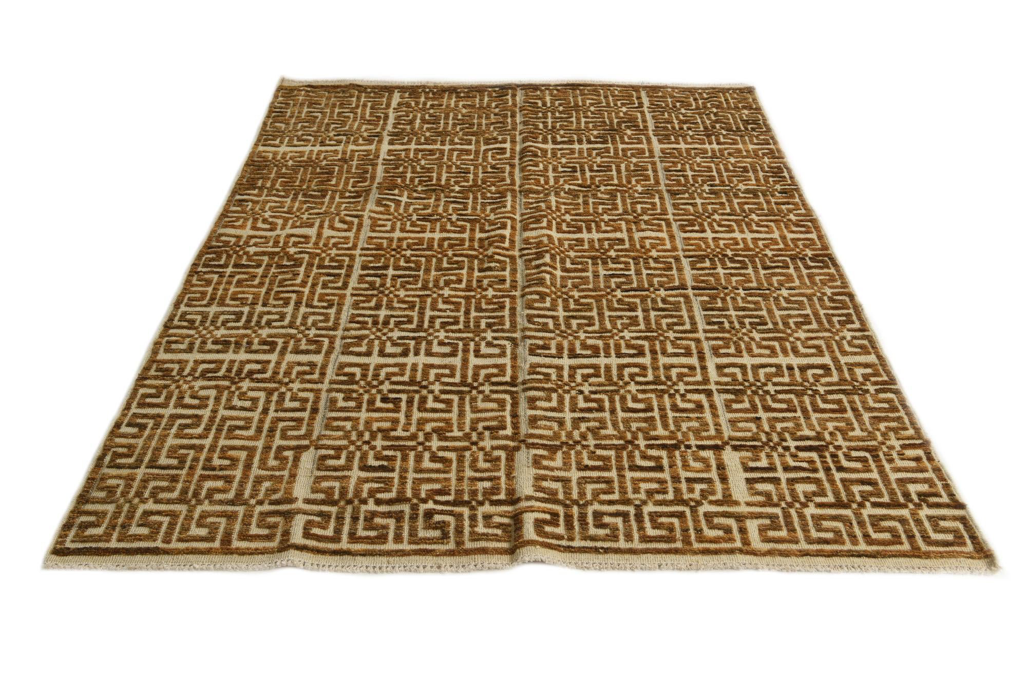 Isabelline Philip Gold Rug | Wayfair