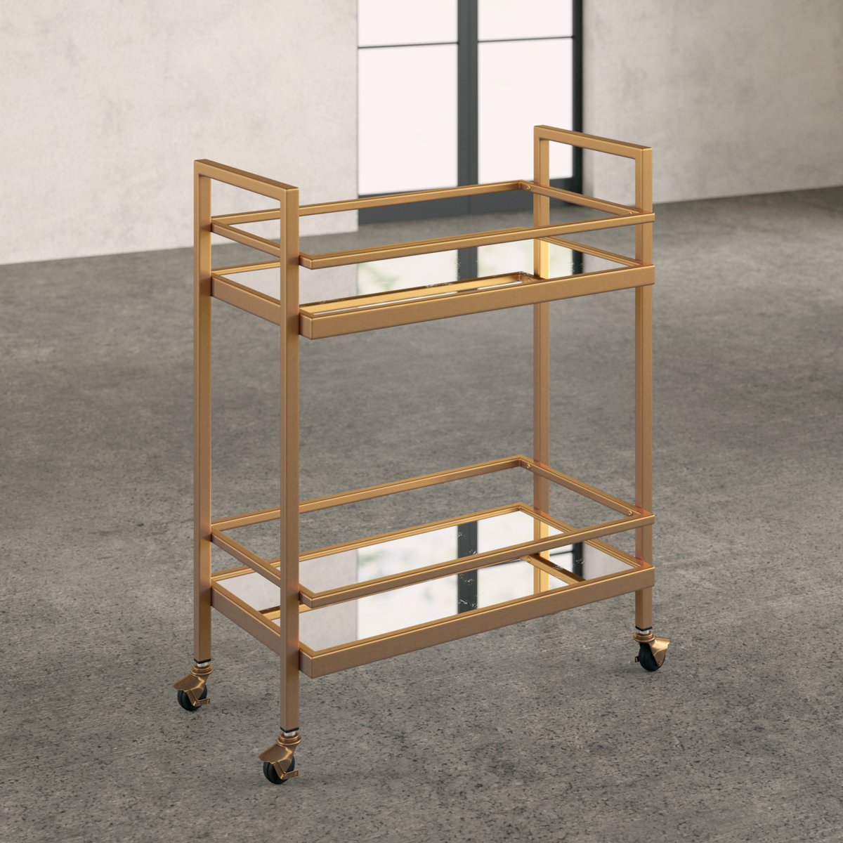 Willa Arlo™ Interiors Emily Bar Cart & Reviews | Wayfair