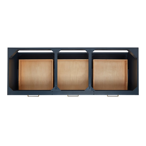 Latitude Run® 61" Wall-Mounted Double Bathroom Vanity Set | Wayfair