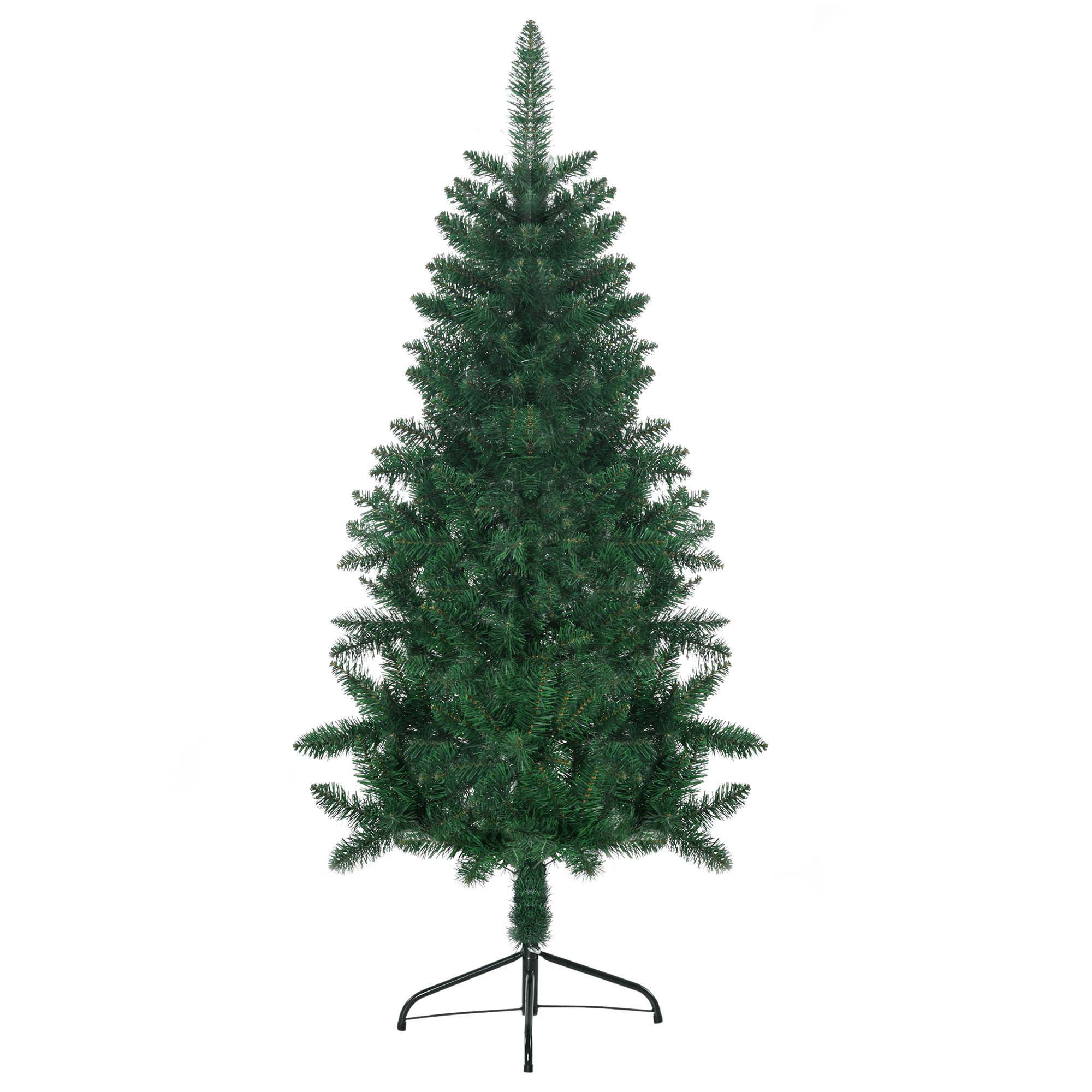 Winston Porter 5Ft Half Artificial Auto Open Christmas Tree Holiday ...