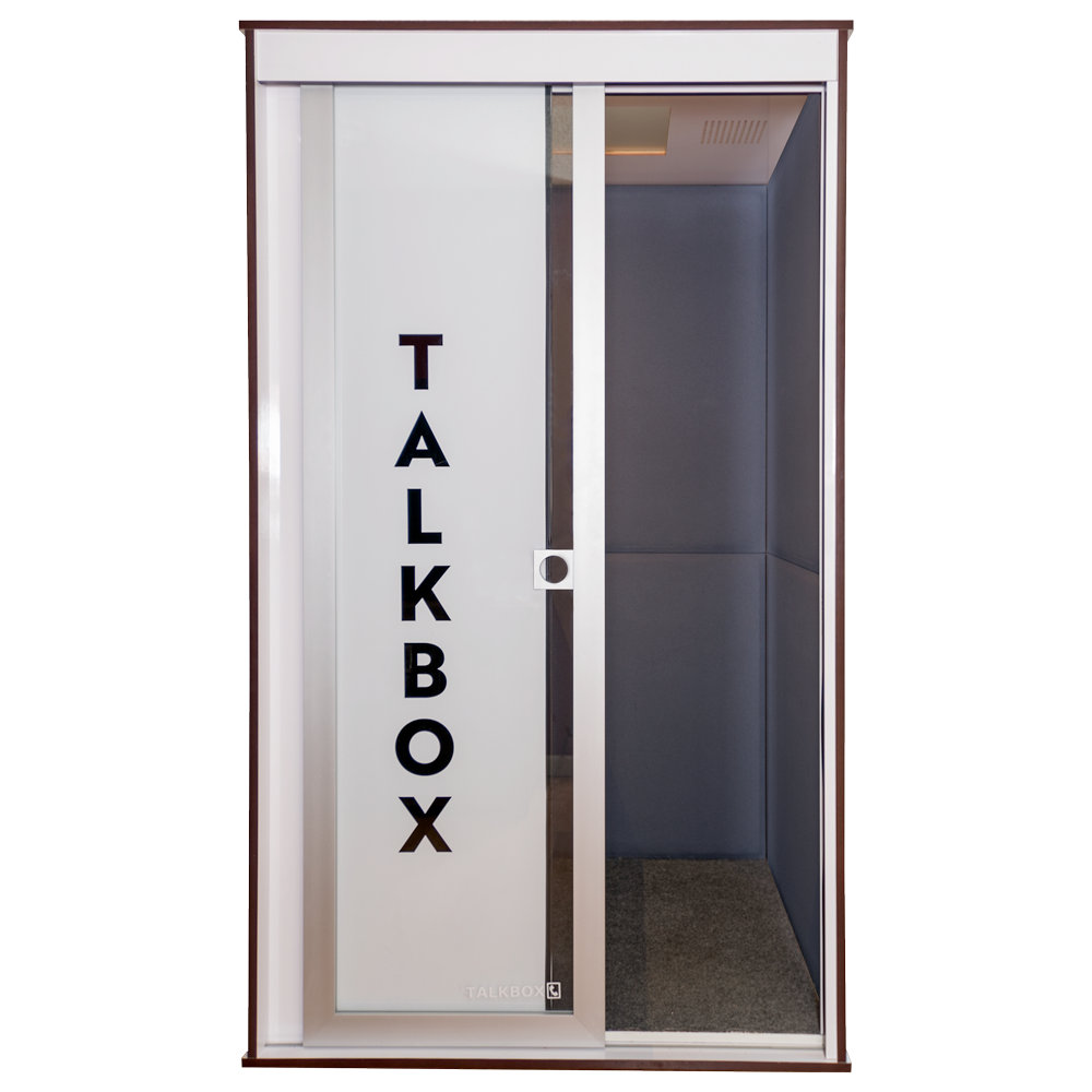Talkbox Booth 1 Person Sound Absorbing Privacy Booth | Wayfair