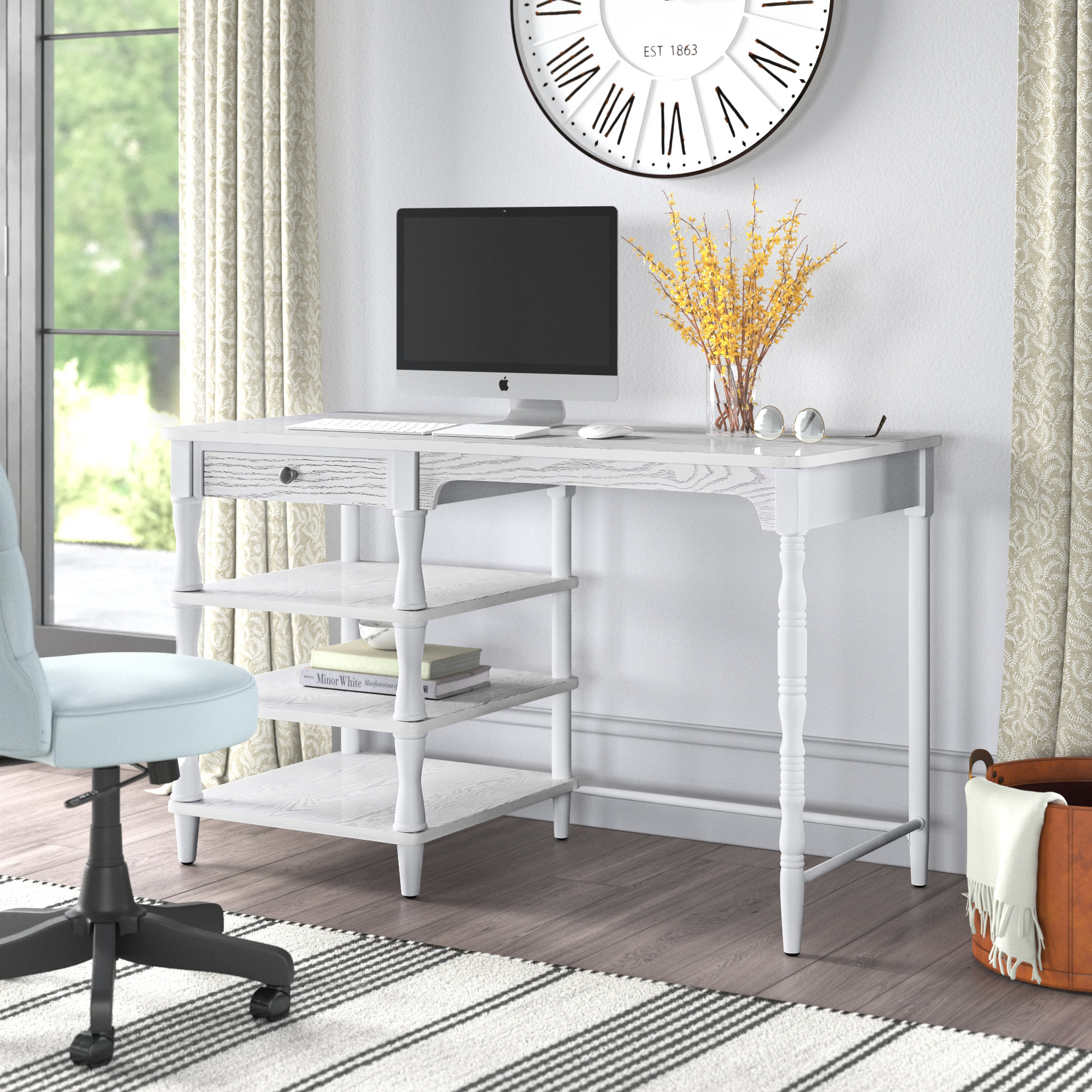 Three Posts™ Glidewell Desk | Wayfair