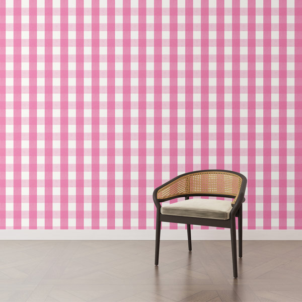 York Wallcoverings Buffalo Check Peel & Stick Checkered Wall Mural ...