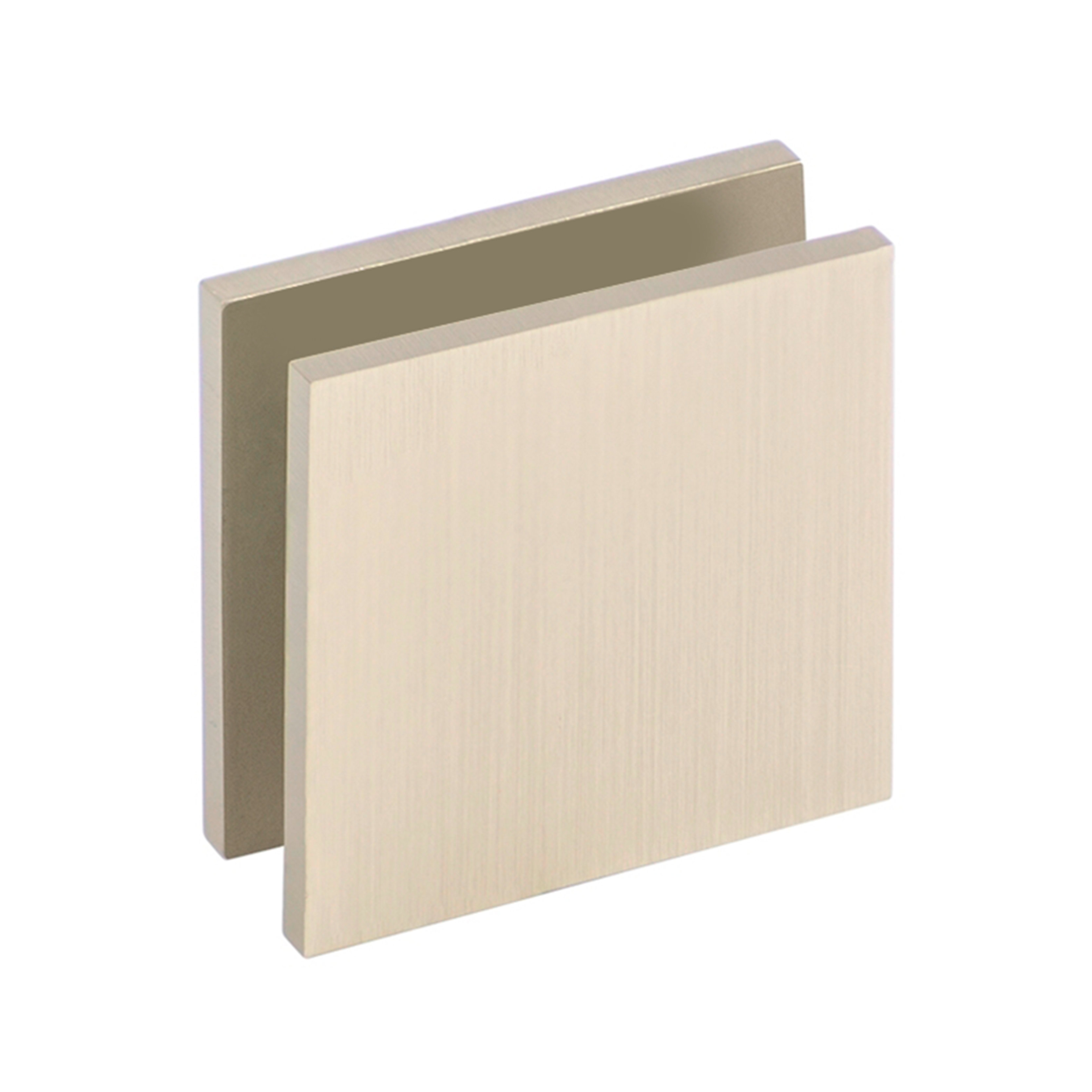 M&F Home solution Square 2x2 Glass Panel Clamp - Wayfair Canada