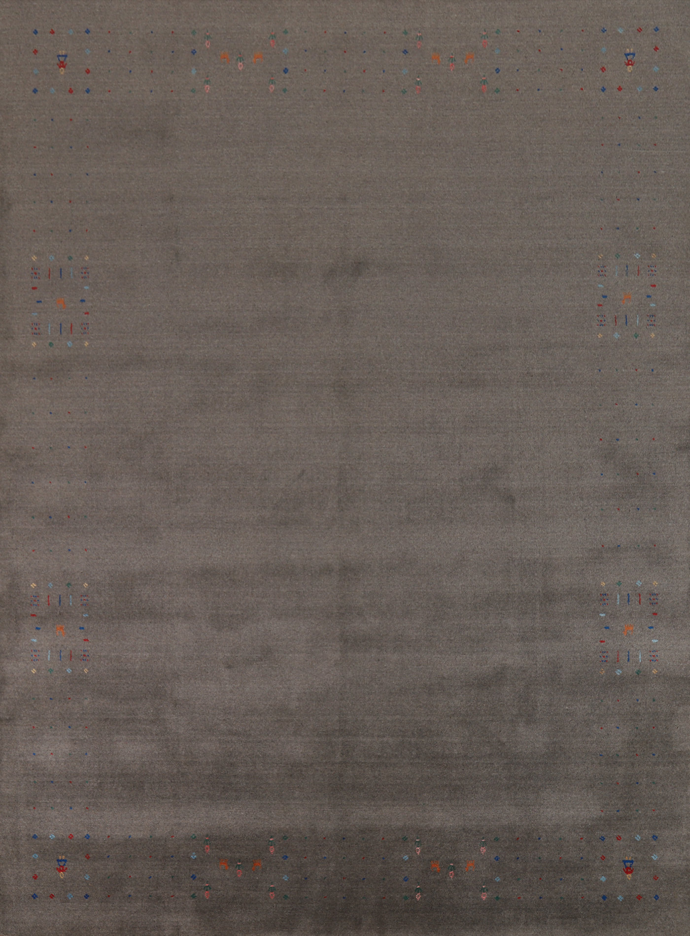 Foundry Select Handmade Wool Gabbeh Indian Area Rug 8x10 | Wayfair