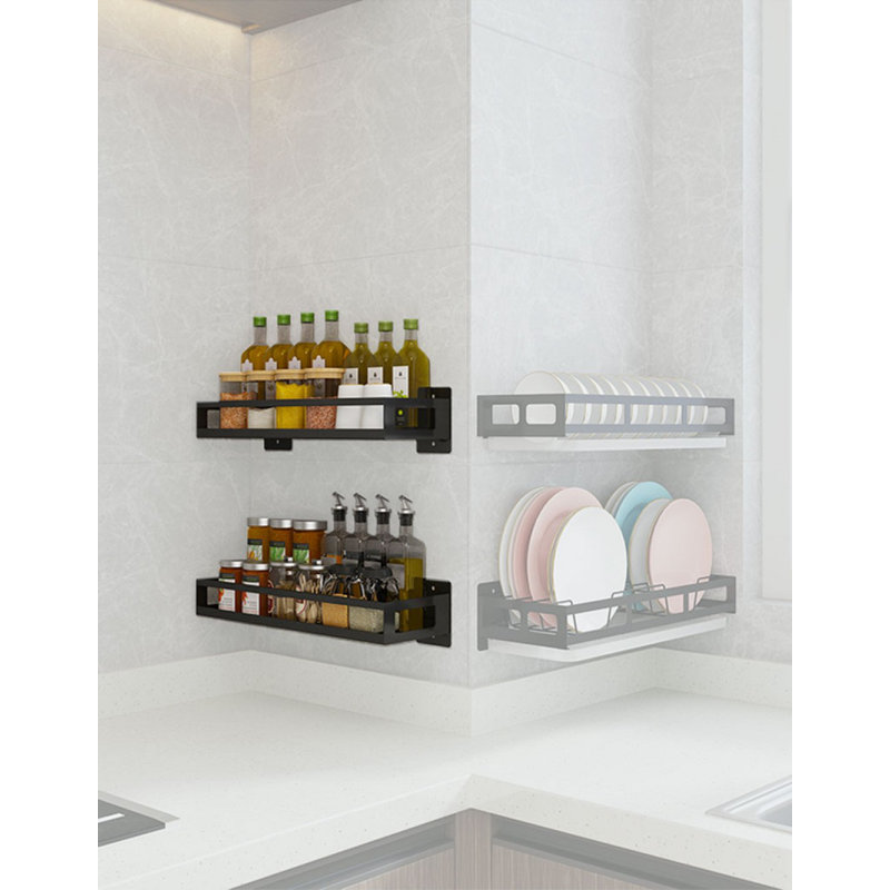 Prep & Savour Mulay Wall-Mounted 18 Jar Spice Rack & Reviews | Wayfair