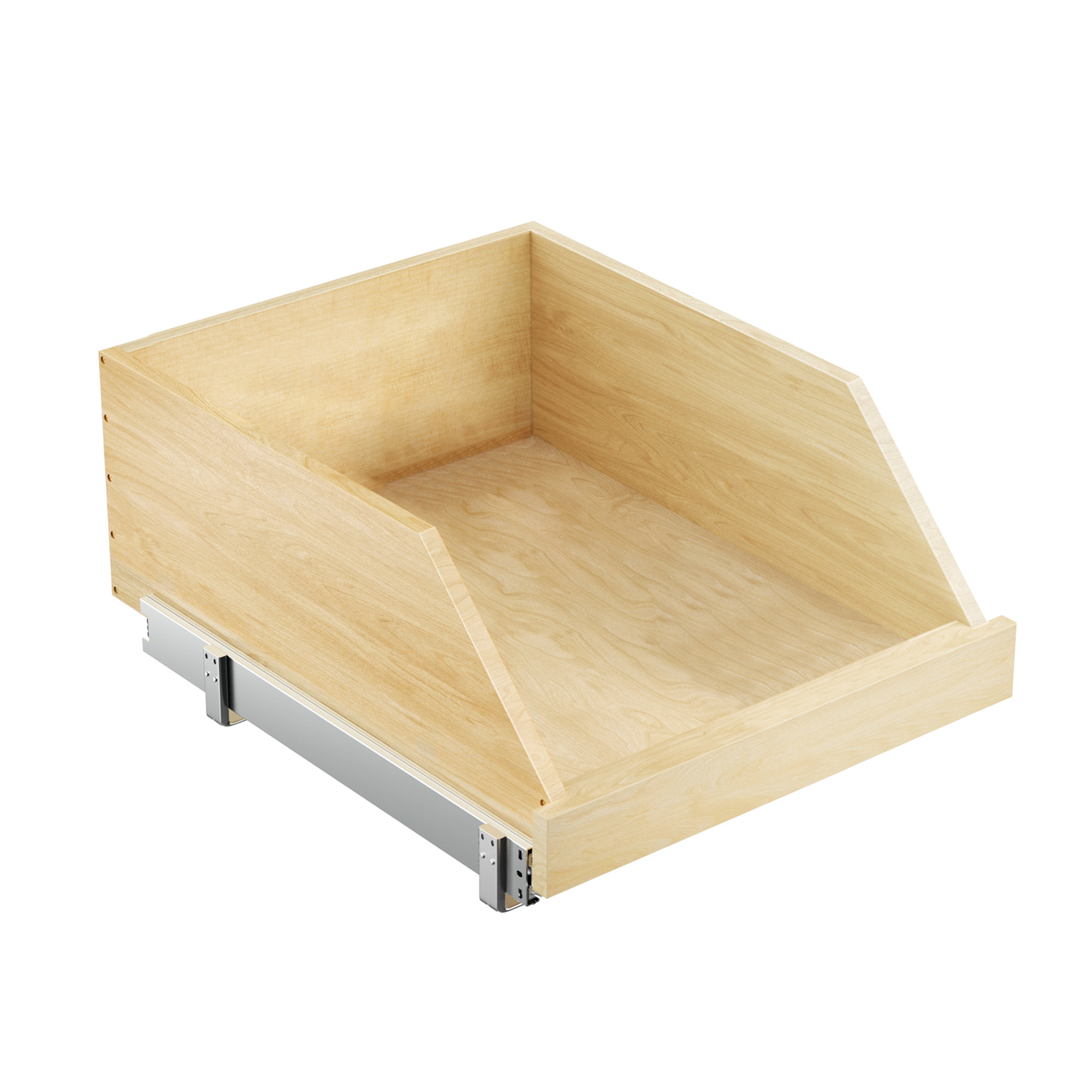 Latitude Run® Kitchen Cabinet Pull Out Drawer Slide-Out Shelf with Soft ...