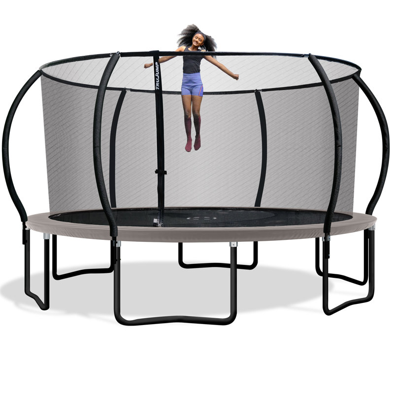 TruJump Sportspower TruJump 14 Ft Trampoline With Enclosure System ...