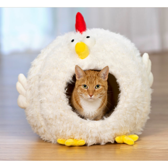 Archie & Oscar™ Corbridge Comfy Chicken Cat Bed & Hideaway & Reviews ...