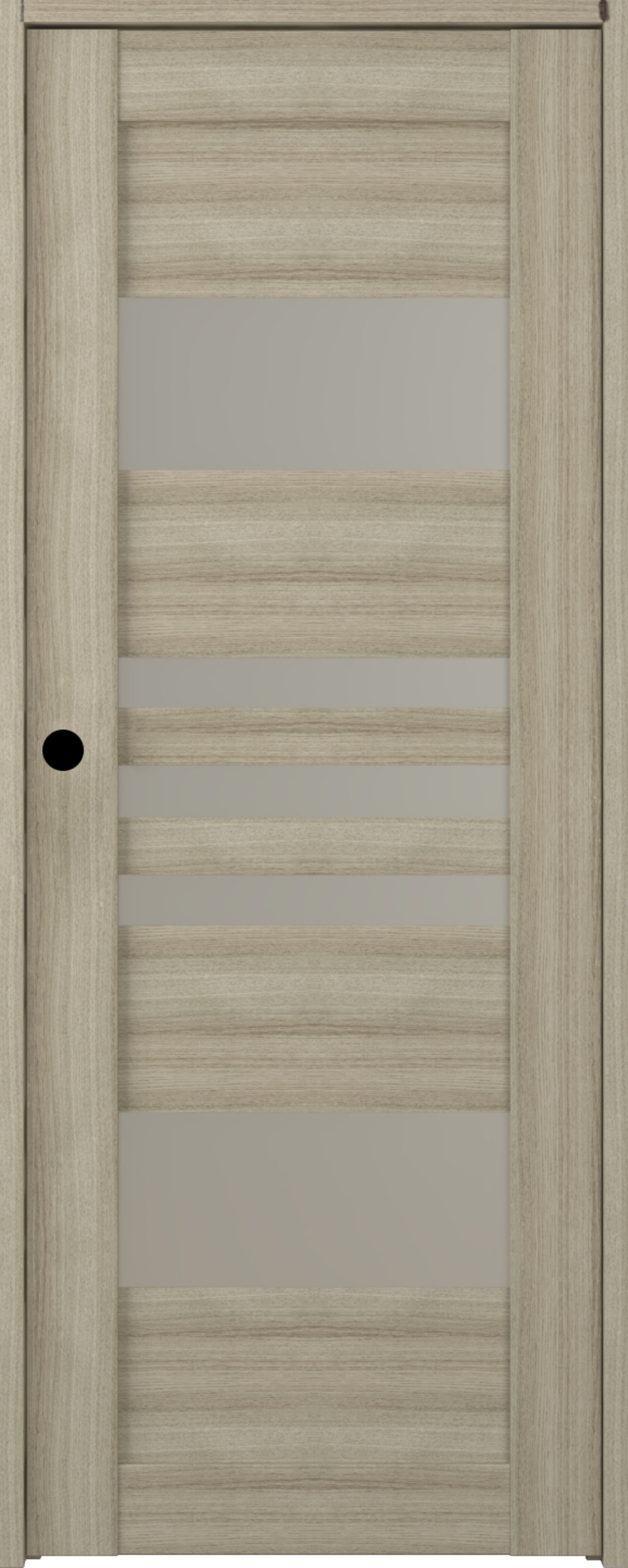 Belldinni Wood and Glass Prefinished Leti Standard Door | Wayfair