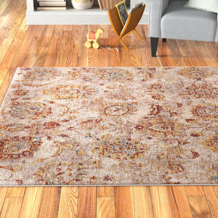 Andover Mills™ Allie Floral Rug | Wayfair