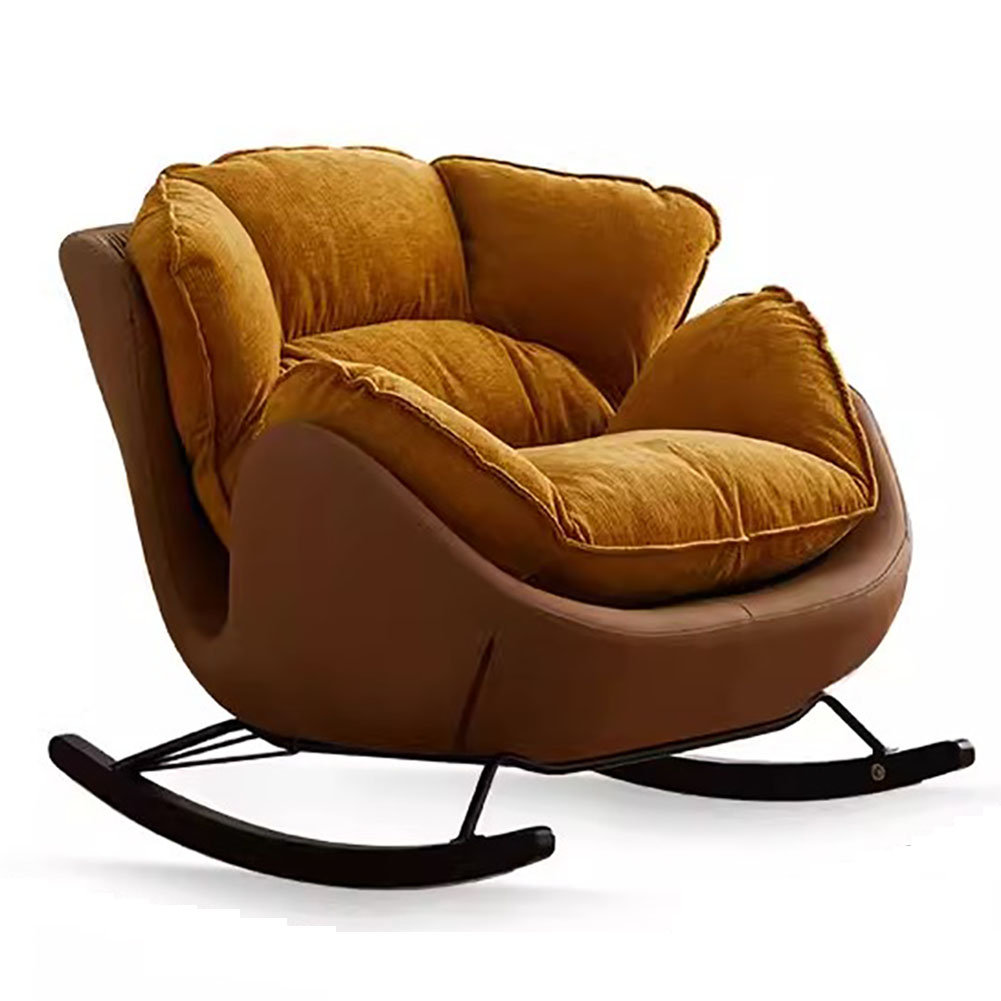 ChairVogue Single Rocking Chair Casual Retro Rocking Chair | Wayfair