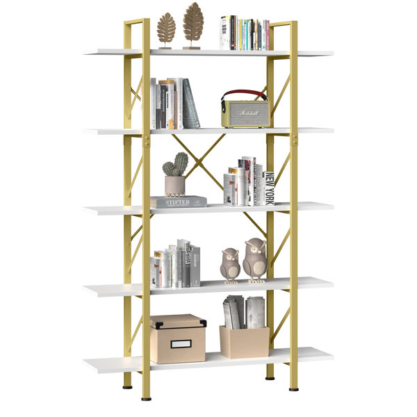 Fairmont Park Addalyn 10 W Bookcase | Wayfair.co.uk