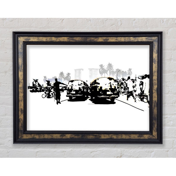 Bright Star Boy Street Racers - Single Picture Frame Print | Wayfair.co.uk