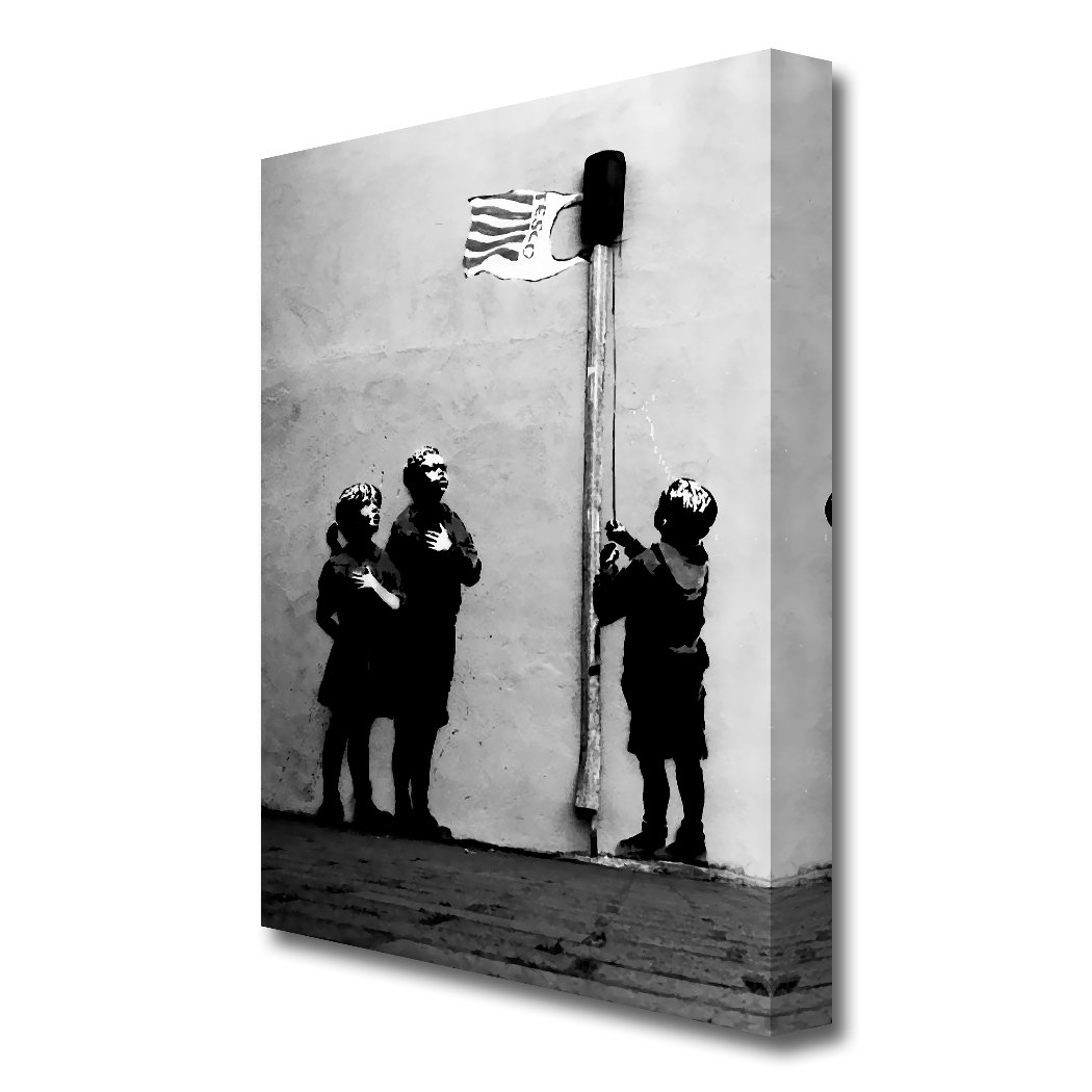East Urban Home Homage to the Tesco Flag - Graphic Art Print | Wayfair ...